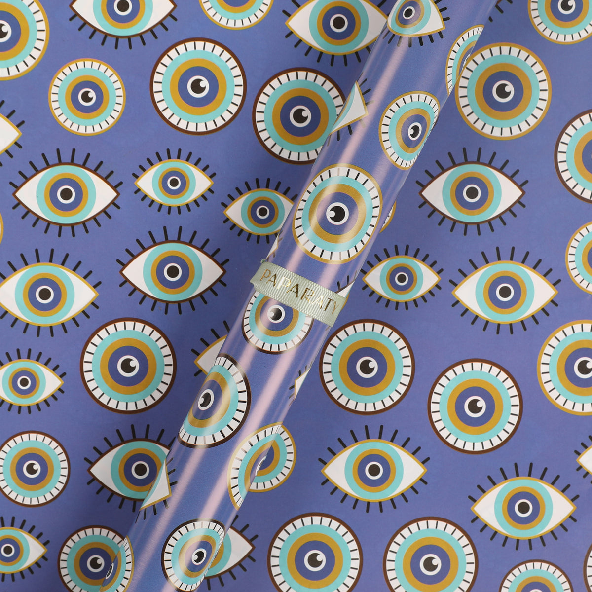Evil Eye Wrapping Paper (Double Sided) – Paparaty